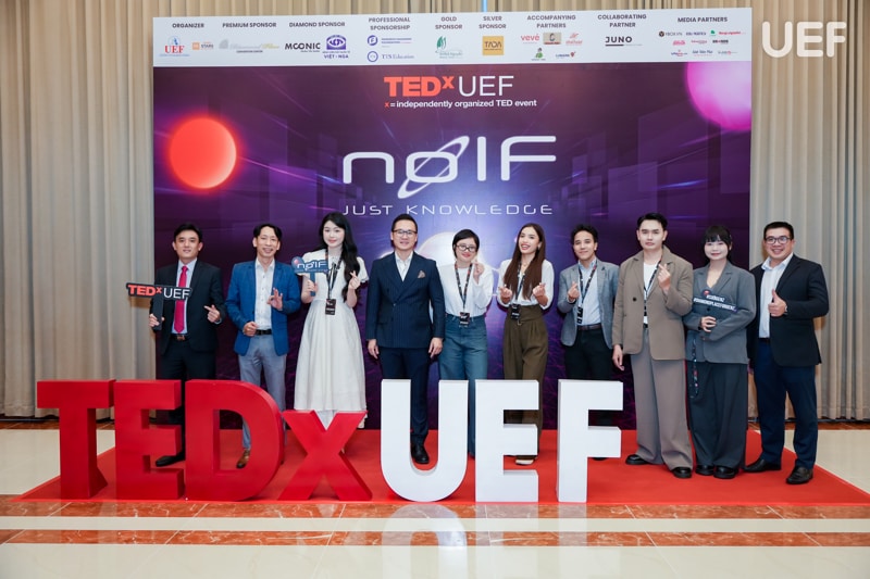 TEDx UEF 2025: 'noIF' và đêm bùng cháy khát vọng, biến tri thức thành hành động